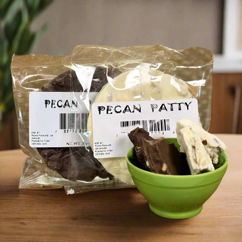Pecan Patty – Plain Peanuts